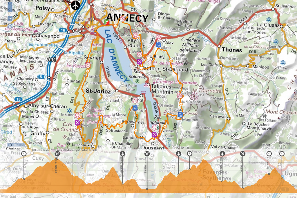 Conseils et description du parcours de la Maxi-Race - Inspiration Trail